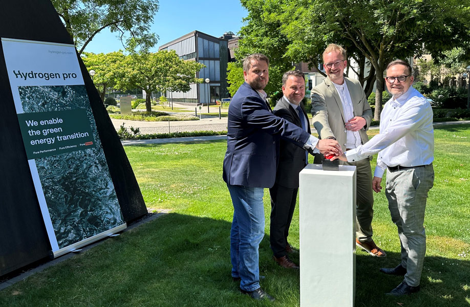 HydrogenPro celebrates branch opening in Duisburg - HydrogenPro